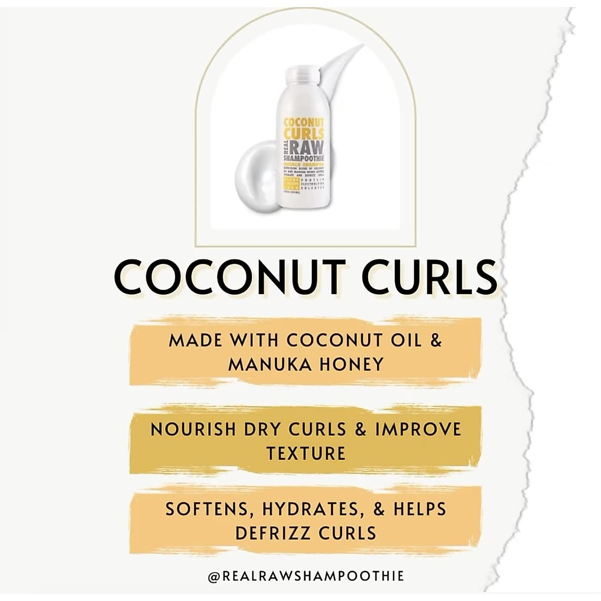 Real Raw Coconut Curls Conditioner