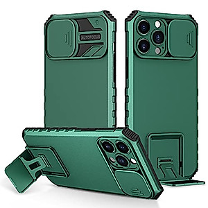 Back Case Cover Silicone Kickstand Case Compatible for infinix Smart 5,[3 Stand Ways] Vertical and Horizontal Stand Case,Full Body Hard Slim Protective Phone Case Protective Case