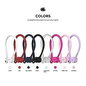 elago Ear Hooks Designed for AirPods Pro, AirPods 3 and AirPods 1, 2, Anti-Slip Earbud Accessories, Comfortable Fit, Ergonomic Design, Durable TPU Construction, Perfect for Exercising [White]