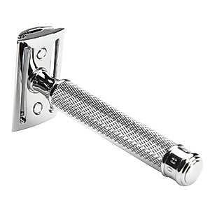 MÜHLE TRADITIONAL R89 Double Edge Safety Razor (Closed Comb) | Perfect for Everyday Use | Barbershop Quality Close Smooth Shave | Luxury Razor for Men
