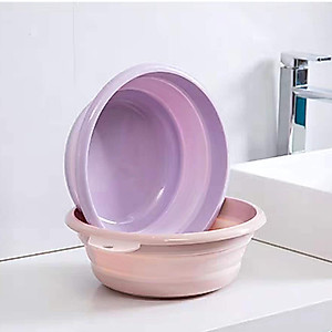 CARTINTS 2Pack Collapsible Wash Basin Collapsible Dish Tub Collapsible Sink,Space Saving for Dishing, Fruit, and Camping, Hiking and Home