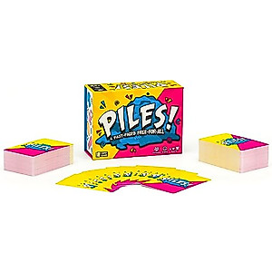 Lost Boy Entertainment Piles – Card Games – Family Games – for Kids 8 and Up – Games for Adults – Family Game Night – Travel Games – Party Games – Memory Games – 10 Mins