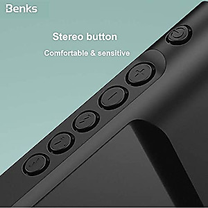 Benks Flexible Slim PC+TPU Protective Armor Shell Skin Case Cover for Sony Walkman NW-WM1AM2 WM1AM2 NW-WM1ZM2 WM1ZM2 (Benks Black case)