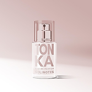 SOLINOTES Tonka Perfume for Women - Eau De Parfum | Delicate Floral and Soothing Scent - Made in France - Vegan - 0.5 fl.oz