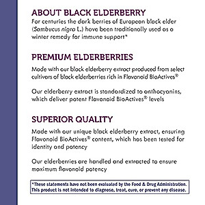 Nature's Way USDA Organic Sambucus Elderberry Syrup, Herbal Supplements, Gluten Free, Vegetarian, 4 Ounce (Packaging May Vary)