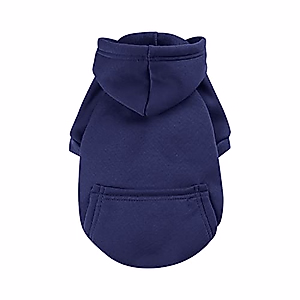 Pet Sweater for Small Dogs Autumn and Winter Sweater Denim Pocket Two Legged Sports Style Dog Cat Clothes Supplies Pet Clothes for Medium Dogs Easter