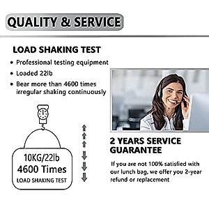 ZVOSOO Insulated Lunch Bags for Women and Men, Reusable Lunch Boxes, Waterproof Tote Bag,Multi-Pocket Lunch Containers for Work, Office, Picnic, Outdoor (Navy Blue)