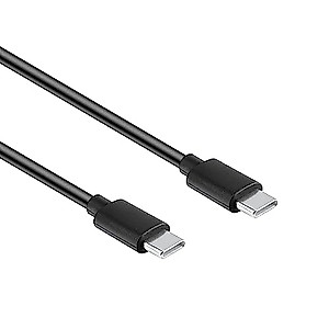 CJP-Geek Black 6ft 100W USB-C to USB-C Data Sync Power Adapter Charger Cord Cable Compatible with Surface Duo Go Pro X