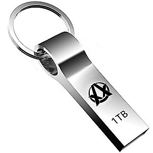 USB Flash Drives 1TB, Ahinsoa Portable 1000GB Thumb Drive- High Speed USB Drive Memory Stick Ultra Large Data USB Stick Storage, Waterproof Jump Drive Pen Flashdrive with Keychain
