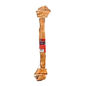 Pet Factory American Beefhide 21" Knotted Bone Dog Chew Treat - Chicken Flavor, 1 Count/1 Pack