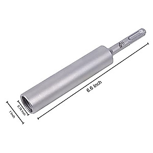 Kelbert-SDS Plus Ground Rod Driver. Work with All SDS Plus Hammer Drills. Good for 5/8" & 3/4" Grounding Rods. Will NOT Work with SDS MAX Hammer Drill