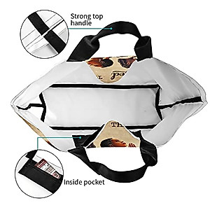 Dvczelo Tote Bag For Women African American Tote Bag Black Girl Handbag Afro Women Fashion Shoulder Bags For School Work