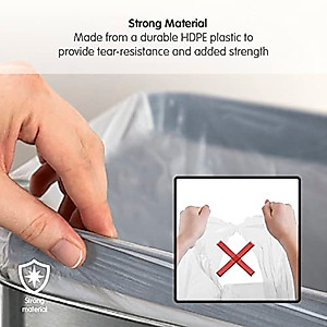 Morphy Richards Custom Fit Lemon Scented Bin Liners, White, Size B, 42/50 litres, Pack of 20