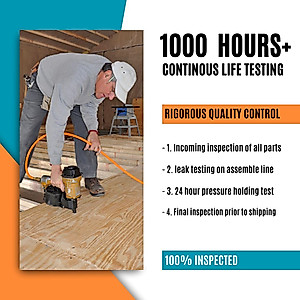 Limodot Air Compressor, Ultra Quiet Air Compressor, Only 68dB, 6 Gallon Durable Steel Air Tank, Fill In 80s, Fast 25s Recovery, Oil-Free, Ideal For Shop, Garage, Car, Pneumatic Tools