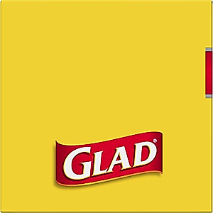 Glad Small Trash Bags - 4 Gallon White Trash Bag - 30 Count