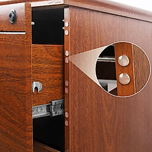 Fu Store Rubber Bumpers Clear Self Adhesive Bumper Noise Dampening Buffer Pads 100PCS 3/8 Inch Protection for Cabinet Door Drawer Wooden Floor-Hemispherical