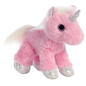 Aurora® Enchanting Sparkle Tales™ Blossom Unicorn Stuffed Animal - Magical Adventures - Endless Play - Pink 12 Inches