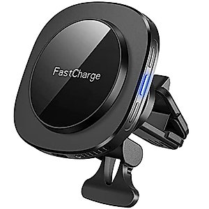 Magnetic Car Mount Charger, 【Upgraded Version】 CHGeek Wireless Car Charger Phone Mount Phone Vent Holder ONLY for iPhone 13/13 Mini / 13 Pro / 13 Pro Max / 12/12 Mini / 12 Pro / 12 Pro Max