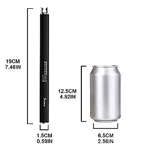SUPRUS Electric Lighter Arc Windproof Flameless USB Lighter Rechargeable Lighter with Safety Lock for Candle BBQ Camping