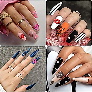 KWOLYKIM 80pcs 3D Resin Nail Charms, Glitter Acrylic Nail Art Sexy Lips Glass Crystals Shiny Nail Rhinstones for Woman Girls DIY Craft Nail Art Accessories Manicure Decoration