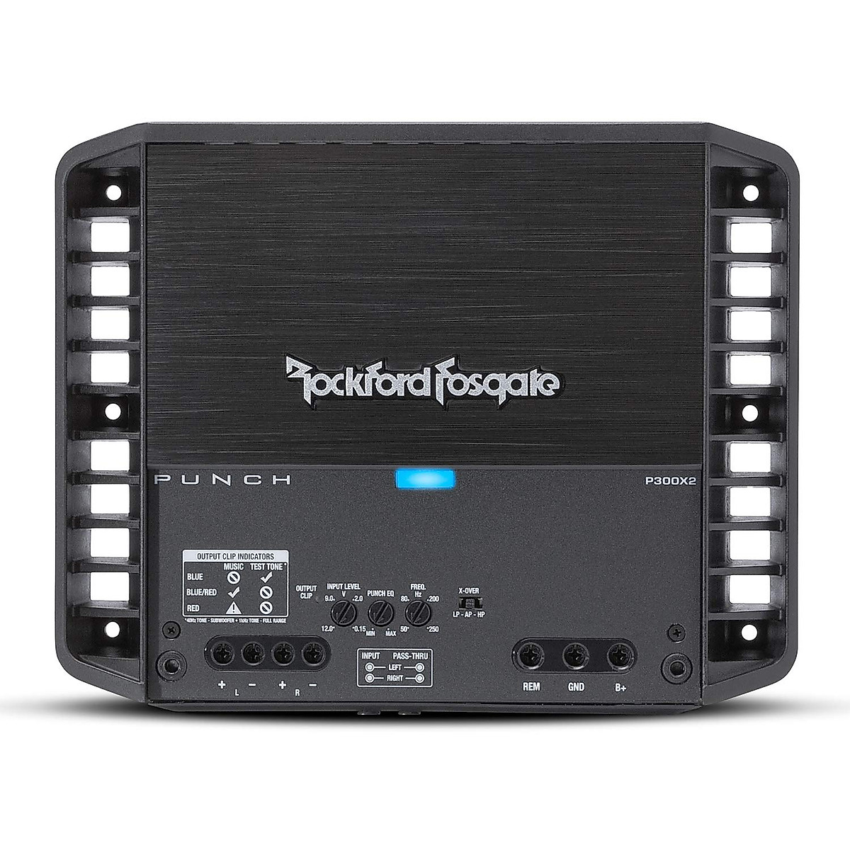 Rockford Fosgate P300X2 Punch 300 Watt 2-Channel Amplifier