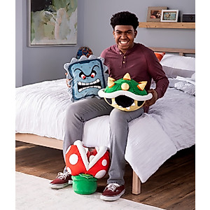 Club Mocchi- Mocchi- Nintendo Super Mario Plush - Thwomp Plushie - Collectible Squishy Plushies - 15 Inch