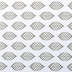 Duck Brand EasyLiner Adhesive Prints Shelf Liner, Grey Pin Feather, 6 Pack, 20 in. x 15 ft. (287794)