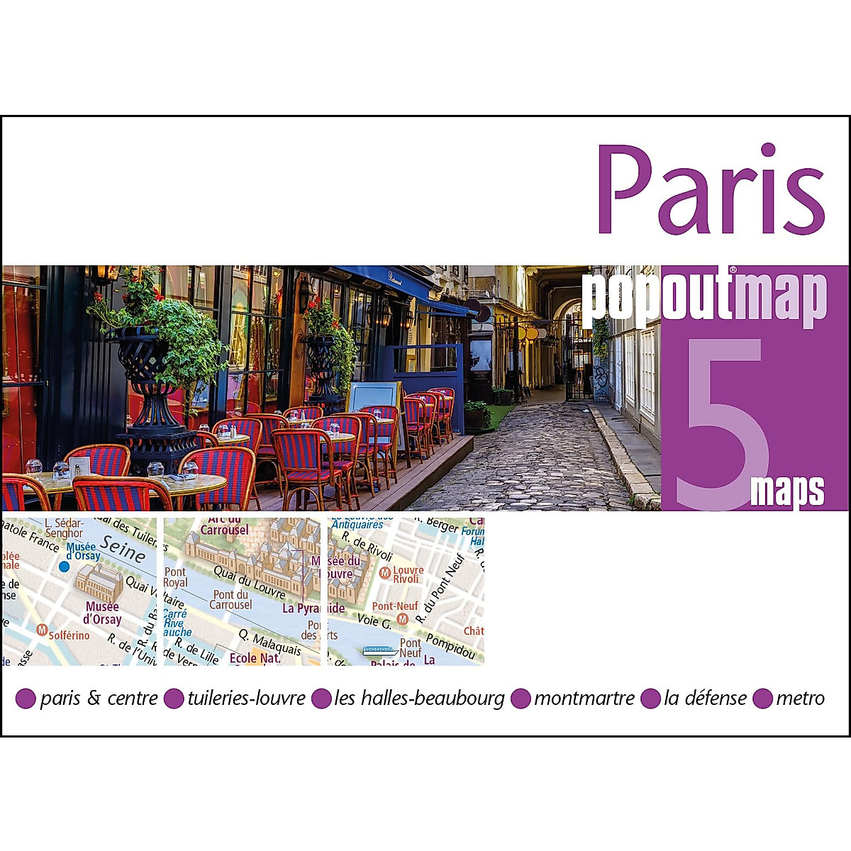 Paris PopOut Map (Popout Maps)