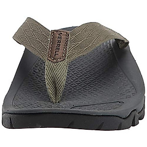 Merrell Men's Breakwater FLIP Flop, Lichen, 13