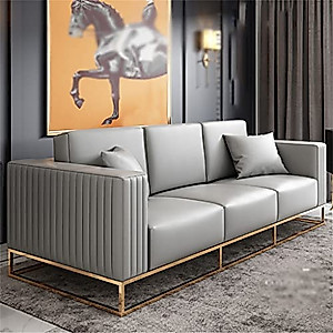 JFGJL Leisure Sofa Single Double Three Seat Lazy Sofa Hotel Bar Small Apartment Living Room Soft Armchair