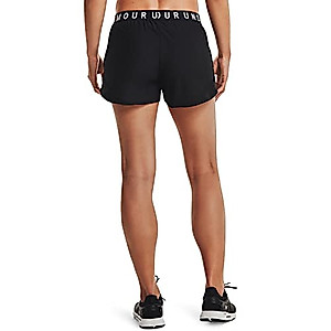 Under Armour womens Play Up 3.0 Shorts , Black (001)/White , X-Small