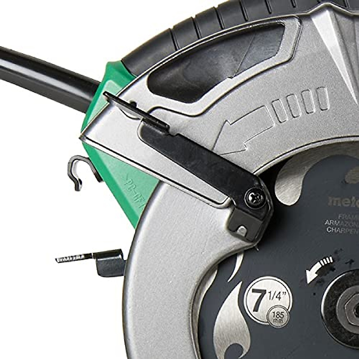 Metabo HPT 7-1/4-Inch Circular Saw Kit | 6,000 Rpm, 15-Amp Motor | Integrated Dust Blower | 24T Premium Framing/Ripping Blade | Single Handed Bevel Adjustment | C7SB3