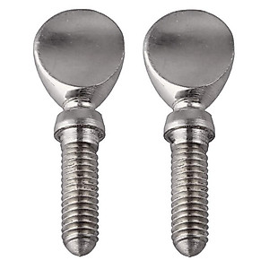 Jiayouy 2Pcs Silver Sax Neck Screw Tightening Screw for Saxophone Clarinet Fixing Parts