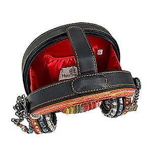 Mary Frances Listen in Crossbody Headphones Handbag, Multi