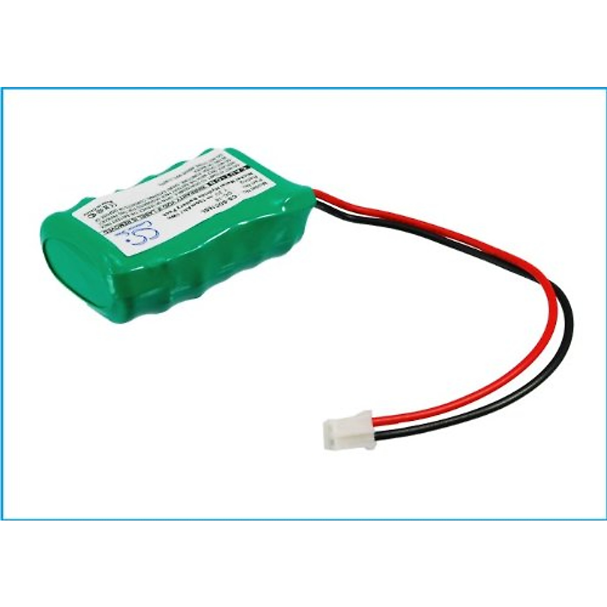 Replacement Battery Part No.DC-16 for Field FT-100, Trainer SD-400S, for PETSAFE 250m PDT20-12471, 400m PDT20-10646 for SPORTDOG SD-400 Transmitter, Dog Collar Battery