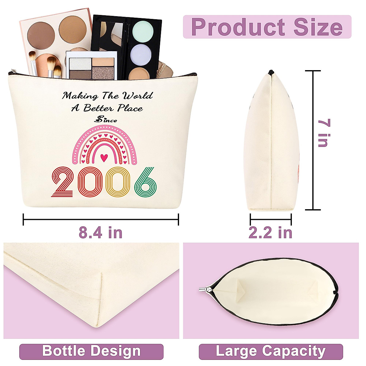 18th Birthday Gifts for Girls, Gifts for 18 Year Old Beautiful Girl, 18 Year Old Beautiful Girl Birthday Gifts, 18th Birthday Decorations for Girls