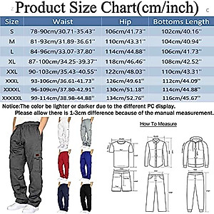 Willisos Sweatpants for Men Loose Fit, Mens Sweatpants Joggers Athletic Pants Loose Fit Drawstring Trousers Pants with Pocket