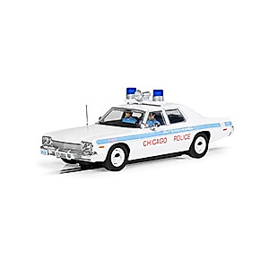 Scalextric Blues Brothers Chicago Police Dodge Monaco Patrol Car 1:32 Slot Race Car C4407