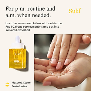 Suki Skincare Nourishing Facial Oil - With Sunflower, Safflower, Grape Seed Oils - Deeply Hydrates & Nourishes Dry Skin In Need - 15 ml