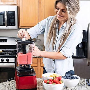 Tamper Fits Blendtec blenders- Hassle-Free Blending - FITS BLENDTEC's VENTED GRIPPER LID - BPA FREE - PATENTED