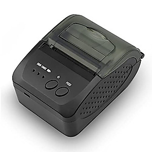 Thermal Label Printer, 203dpi 48mm/s Print Speed Wireless Label Printer for Shipping, Postage, Address, Barcodes, Product Info, Filing No Need Ink Suiteable for Express Delivery, Takeaway(#3)