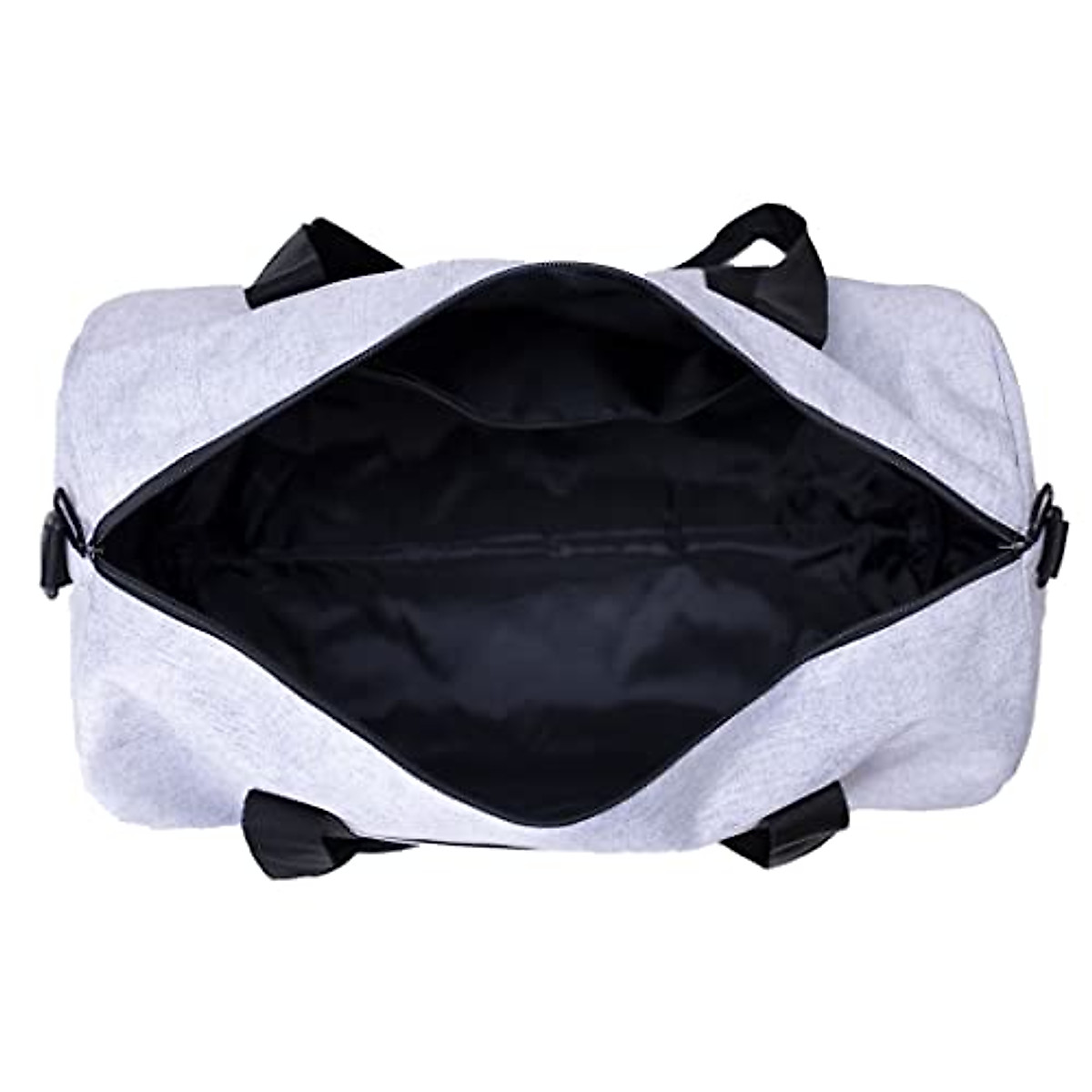 Jadyn 19” Barrel Womens Duffel/Gym/Weekender Bag (Heather Gray)