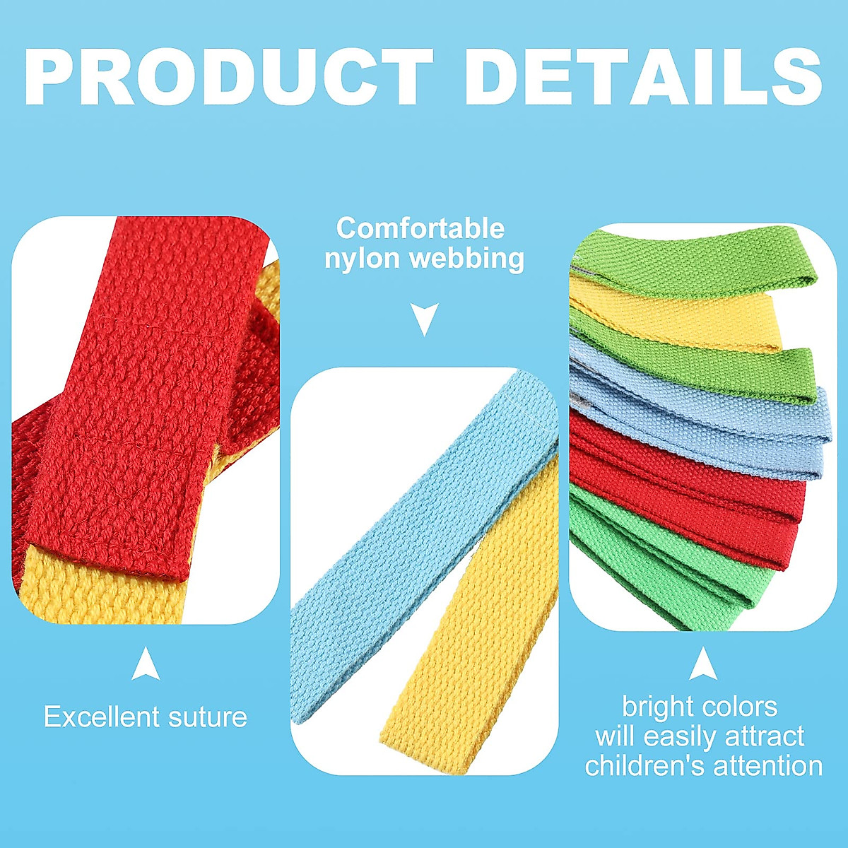 2 Pcs Children Safety Walking Rope with 12 Handles Leash Walking Kids Multiple for Toddlers Preschool Daycares Walking Nursery Kindergarten School Playground Outdoor for up to 12 Children 2 Teachers