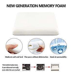 Yadlan Set of 1 Chair Cushion Seat Pads Dining Chair, Seat Cushions for Kitchen Chairs 1 Pack, Booster Cushion for Armchair Firm 40cm Square, Invisible Non Slip Area Chair Pads, with Zipper Beige