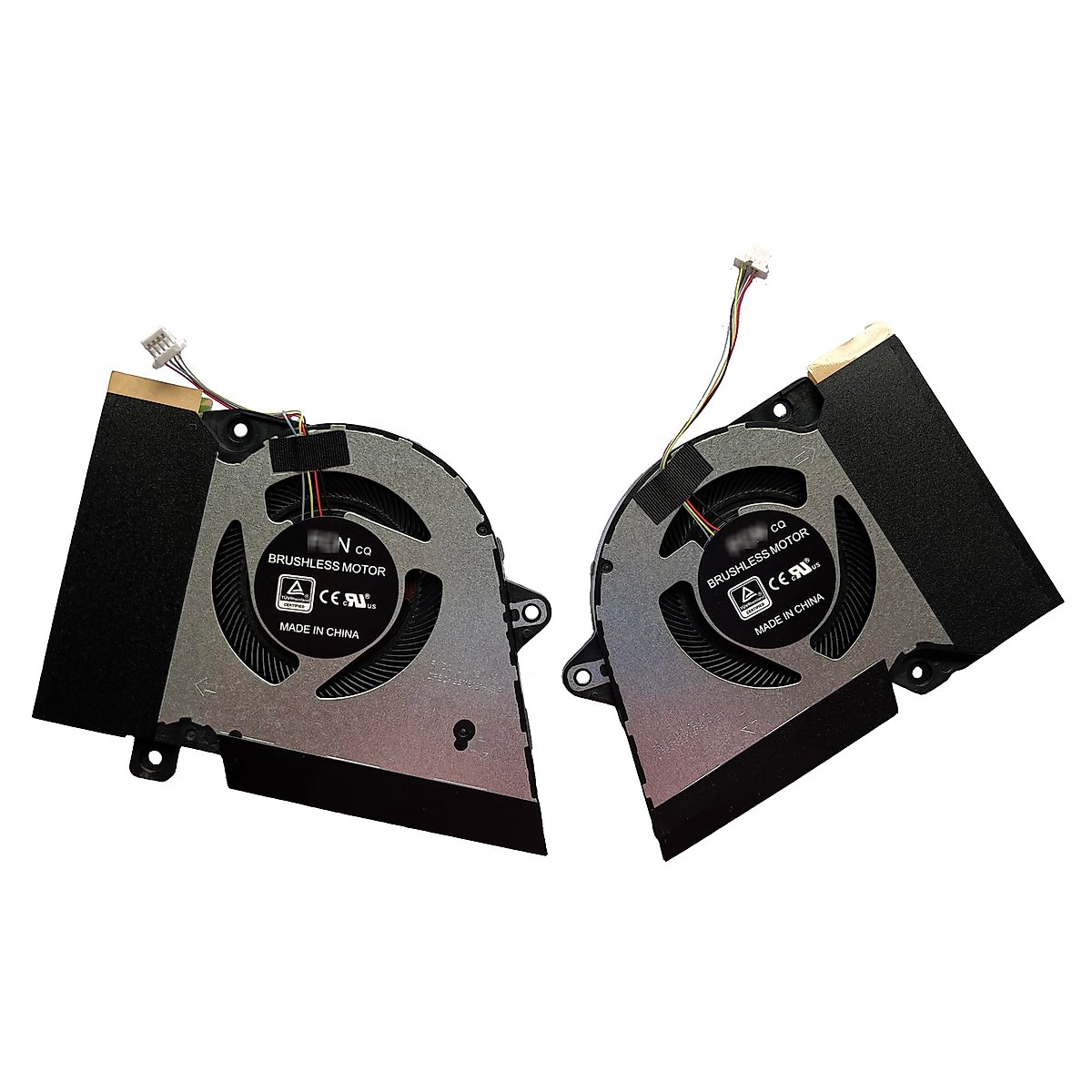 HK-Part Fan for Asus Rog Zephyrus G14 GA401I GA401IV CPU Gpu Cooling Fan Set DC12V 1A
