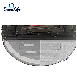 Bonus Life 4-Pack Robotic Vacuum Pads for Roborock S8 Pro Ultra S8 Series Robot Vacuum Replacement Mop Cloth
