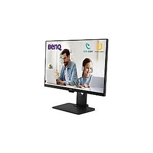 BenQ GW2780T Computer Monitor 27" FHD 1920x1080p | IPS | Eye-Care Tech | Low Blue Light | Anti-Glare | Adaptive Brightness | Height and Tilt Adjustable | Built-In Speakers | DisplayPort | HDMI