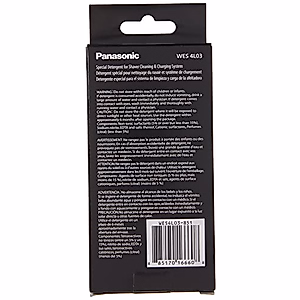 Panasonic Cleaning Solution Refill for Men’s Shaver Automatic Clean and Charge Systems, 3-Pack - WES4L03