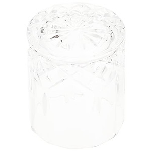 Lorren Home Trends Loren Home Trends Opera Double Old Fashion, 6 Count (Pack of 1), Clear