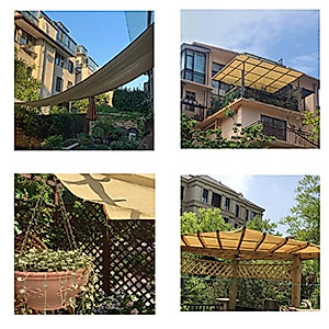 90% Shade Cloth for Plants 2 Ft × 3.3 Ft Greenhouse Shade Cloth for Protect Vegetable Plants Fruits Flowers Crops - Beige